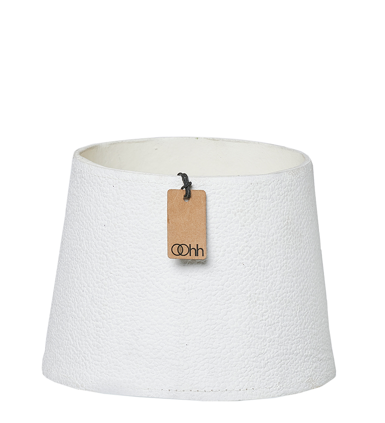 Tuscany conical zero waste pot, White - Ø 11 cm - Lübech Living