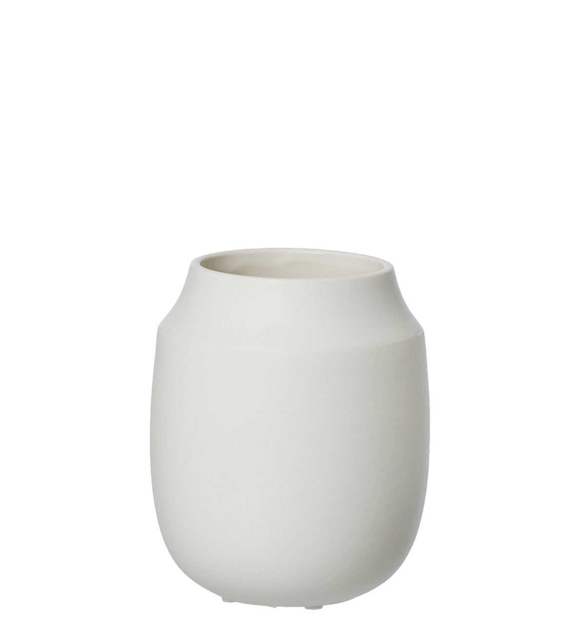 AYA vase mini, sand finish, White - Ceramic Pots & Vases Sustainable ...